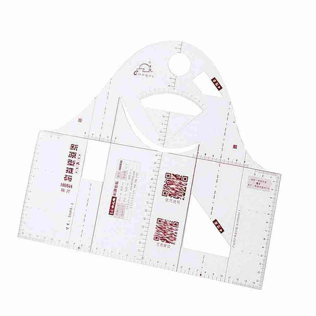 FASHION RULER CLOTHES Design, Sewing Pattern Making Template Tools OAA ...