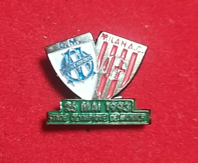 RARE PINS PIN 'S Football Soccer Om Marseille Finale 93 Milan Ac EUR 12 ...