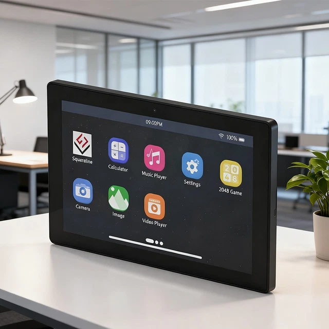 ESP32P4 7 INCH Touch Screen Board with 32MB PSRAM and Secure Boot ...