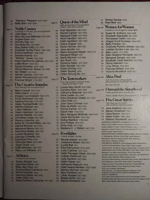 RARE LIFE SPECIAL ISSUE Magazine Remarkable American Women 1776 1976 ...