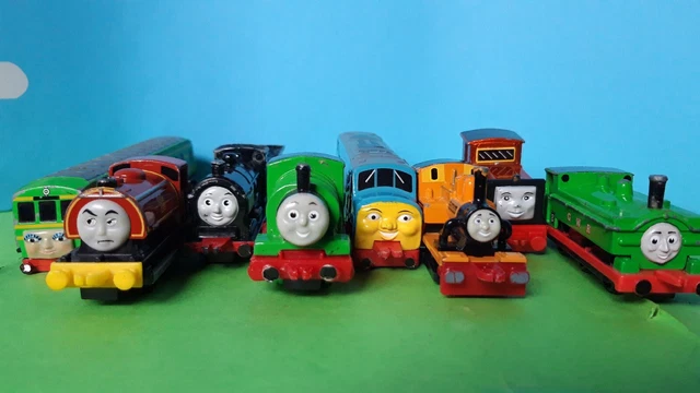 ERTL 8 THOMAS THE TANK ENGINE & FRIENDS DIECAST TRAINS RUSTY DUNCAN No ...