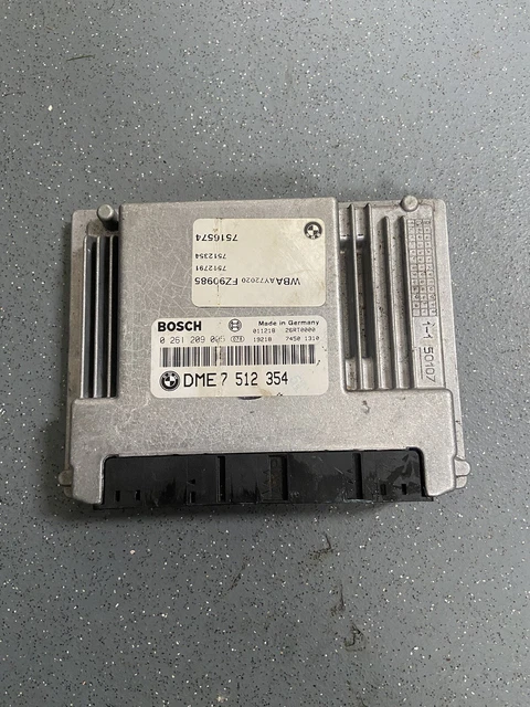 BMW 3 SERIES E46 Engine Control Unit Ecu Module 7512354 Bosch ...