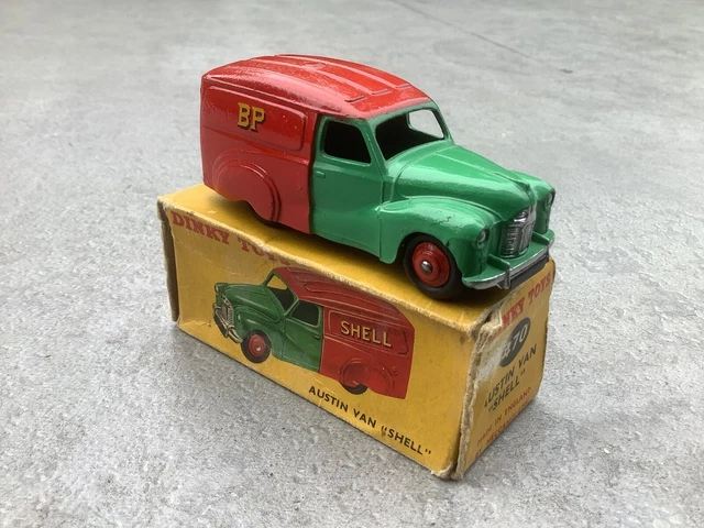 BEAU FOURGON VAN AUSTIN « SHELL » fabrication DINKY Toys GB réf:470 ...