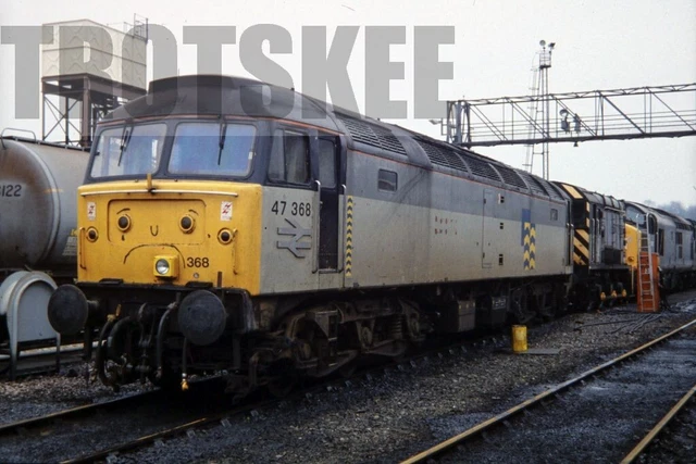 35MM SLIDE BR British Rail Diesel Loco Class 47 47368 Bristol 1994 Orig £4.98 - PicClick UK