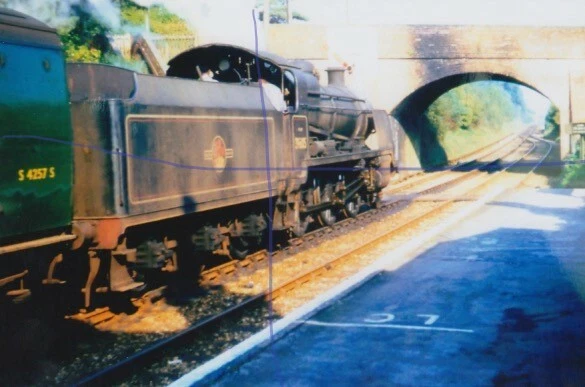 SR STEAM LOCO Railway Photo Of A U Class Engine On Photograph Of A ...
