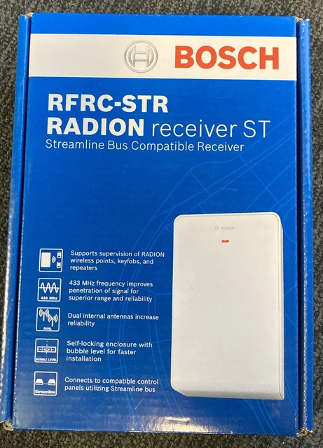 BOSCH RFFC-STR2 RADION Receiver ST Streamline Bus Compatible Receiver ...