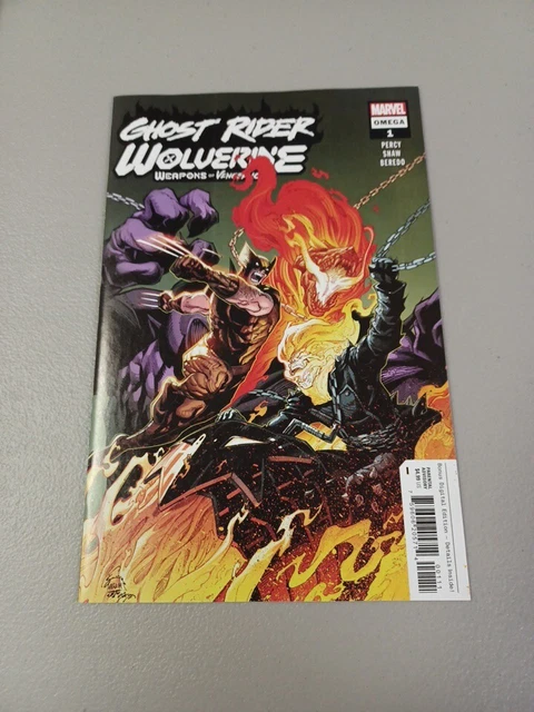 GHOST RIDER WOLVERINE Weapons Vengeance Omega #1 Marvel Comics 1st ...
