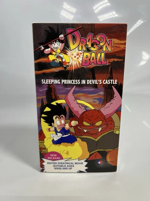 DRAGON BALL - Sleeping Princess in Devils Castle (VHS, 1999, EDITED ...