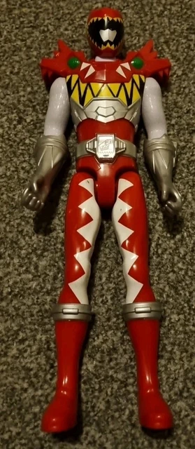 POWER RANGERS DINO Super Charge 12" T-Rex Super Charge Red Ranger ...