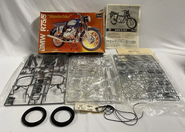 REVELL BMW R75 5 Motorcycle Model Kit 1 8 Scale Plastic Unassembled ...