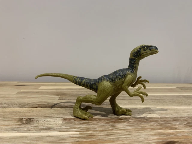 JURASSIC WORLD DINO Rivals Attack Pack Velociraptor Raptor Delta Figure ...