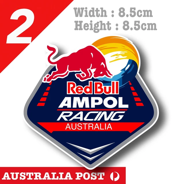 RED BULL AMPOL Racing , Red BULL AMPOL Racing Badge Stickers $7.80 ...