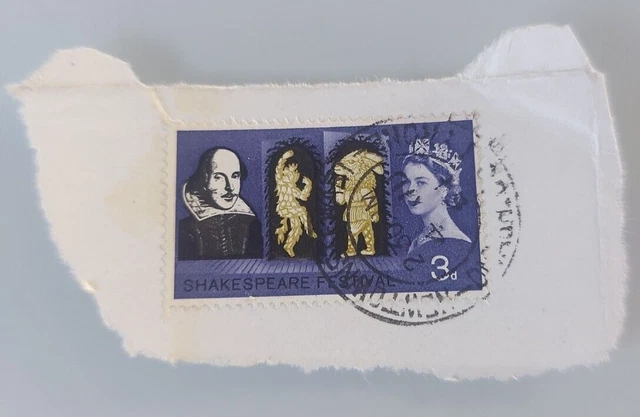 SHAKESPEARE FESTIVAL STAMP - Puck and Bottom (A Midsommer Night's Dream ...