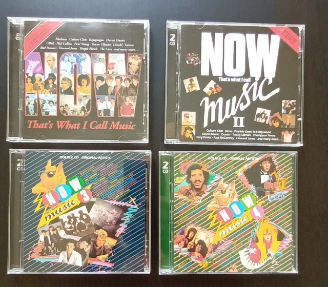 NOW THAT'S WHAT I Call Music 1, 2, 3 & 4. (2019) CD Re-issues £20.51 ...