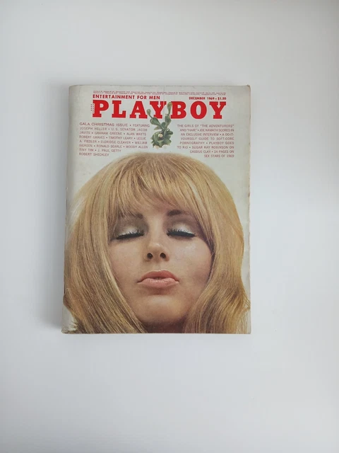 PLAYBOY MAGAZINE DECEMBER 1969 Gala Christmas Issue Vintage Mens Entertainment £17.50 - PicClick UK