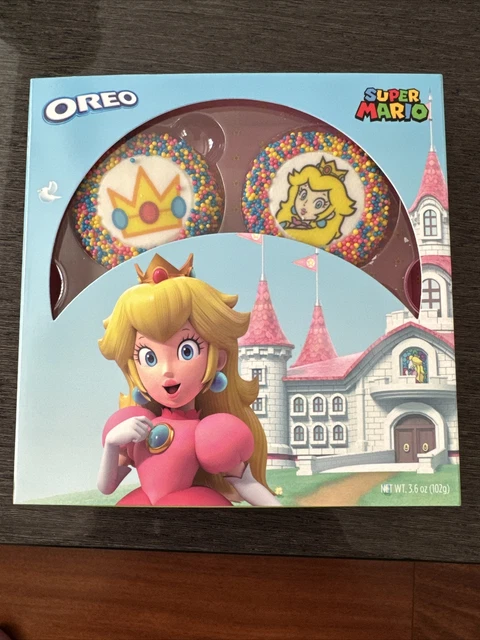 SUPER MARIO &PRINCESS PEACH" - OREO COOKIES - LIMITED 5K Made ...