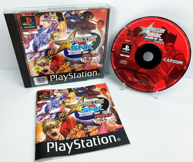 CAPCOM VS. SNK: FIGHT 2000 PRO (VGC!) - Sony PS1 Game (PS1 PAL EU ...
