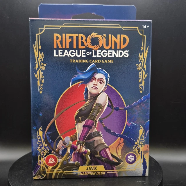 RIFTBOUND - LEAGUE of Legends TCG: Champion Deck - Jinx - Factory ...