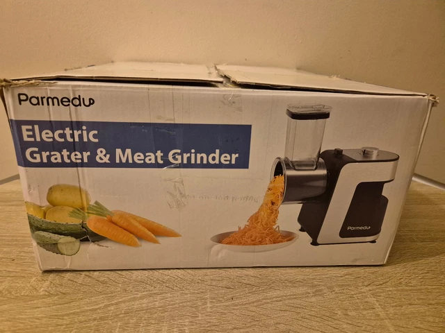 PARMEDU ELECTRIC CHEESE Grater & Meat Grinder - Veggy Cutter W/12 ...