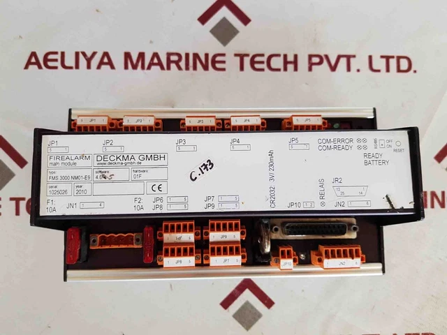 DECKMA FMS 3000 nm01-e9 firealarm main module EUR 843,65 - PicClick IT