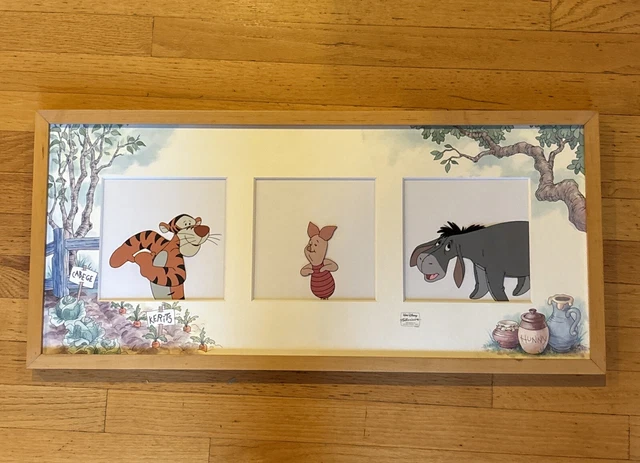 DISNEY'S WINNIE THE POOH Television Animation CEL-TIGER Eeyore AND ...