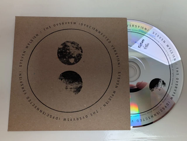 STEVEN WILSON THE Overview Disconnected Edition CD - New #948 Limited ...