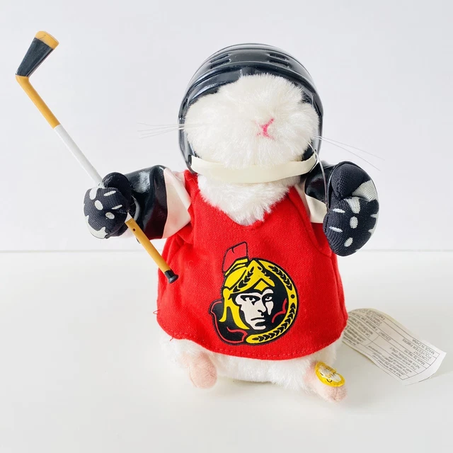 GEMMY DANCING HAMSTER Ice Hockey NHL Ottawa Senators Good Ole Hockey ...
