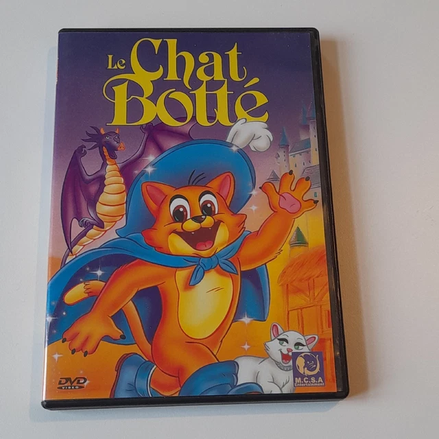 DVD LE CHAT botté dessin animé 2005 conte de Charles Perrault français ...