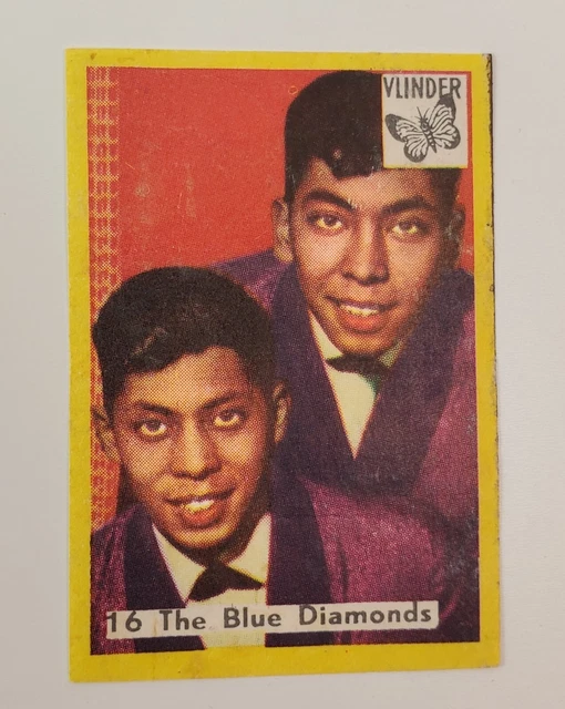 THE BLUE DIAMONDS Vlinder Matchbox Labels Trading Cards Film Music ...