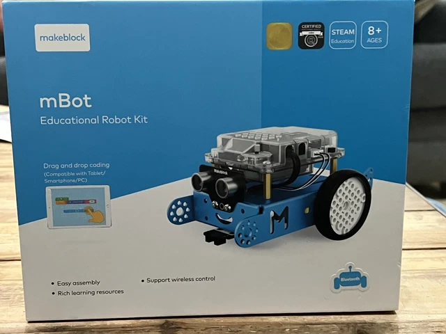MAKEBLOCK MBOT EDUCATIONAL Robot Kit V1.1 Bluetooth STEM - New in Box ...