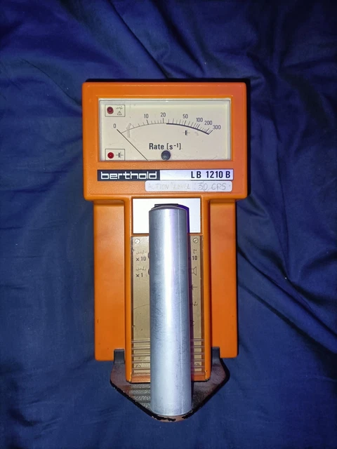 BERTHOLD LB1210B GEIGER Counter Rate Meter Radiation Detector £600.00 ...