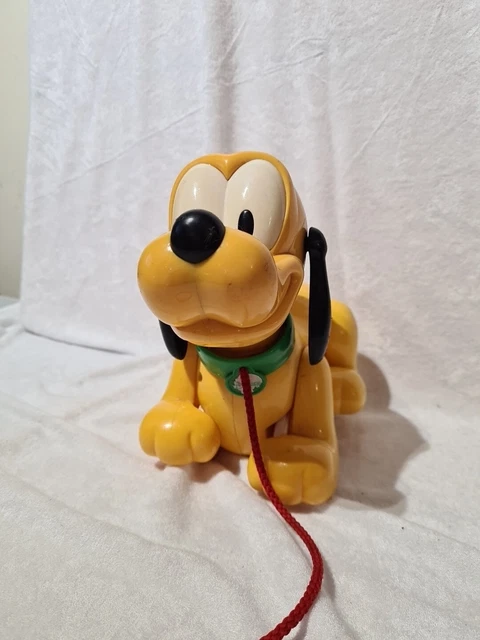 PULL ALONG PLUTO Vintage Disney Toy £7.04 - PicClick UK