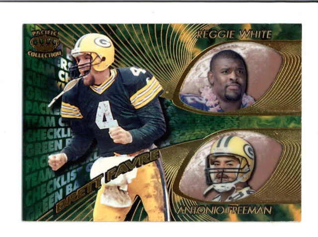 LISTES DE CONTRÔLE De L'équipe Brett Favre / Reggie White / Freeman ...