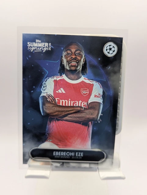 TOPPS UCC SUMMER Signing 2025/26 Trading Cards Football Star Signing ...