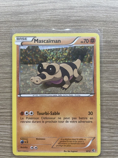 CARTE POKÉMON MCDO 2011 Mascaïman 8/12 EUR 1,00 - PicClick FR