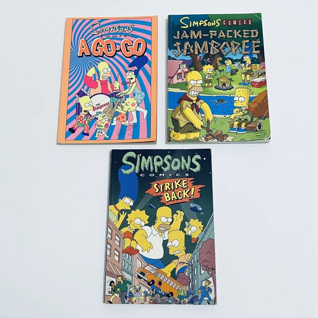 SIMPSONS COMICS LOT Matt Groening Bongo Comics Bundle 2000s ...
