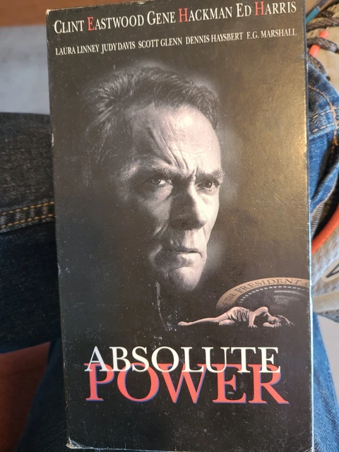 ABSOLUTE POWER (VHS, 1998, Special Widescreen) RARE Clint Eastwood £1. ...