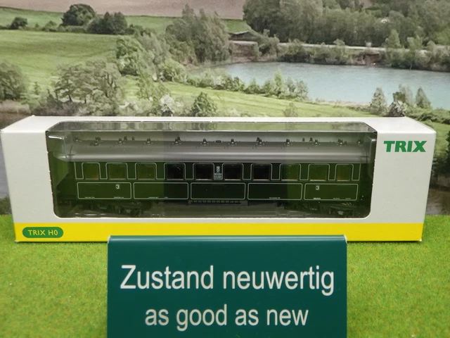 TRIX 29002 H0 Personenwagen 3 Kl mit TE Achsen (CU) U2098 EUR 22,05 ...