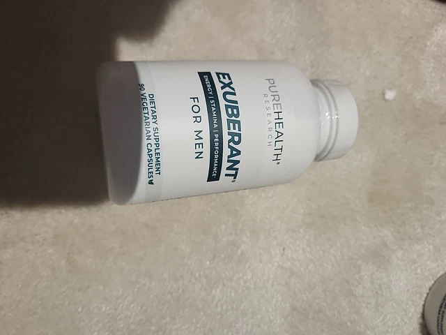 PUREHEALTH EXUBERANT FOR Men 90 Vegetarian Capsules £69.99 - PicClick UK