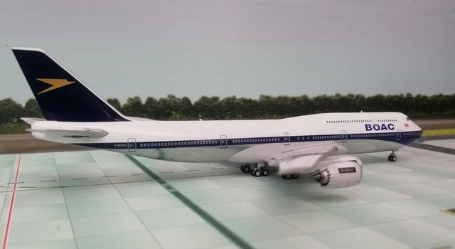 BRITISH AIRWAYS BOEING B747-8 (BOAC RETRO FANTASY) G-BOAC 1/400 by NG ...