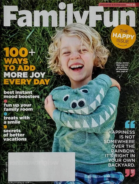 [SINGLE ISSUE] FAMILY Fun Magazine: May 2015 / 100+ Ways to Add More ...