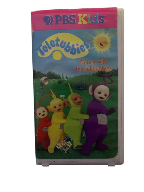TELETUBBIES DANCE WITH The Teletubbies VHS Video Tape 1998 Clamshell £ ...