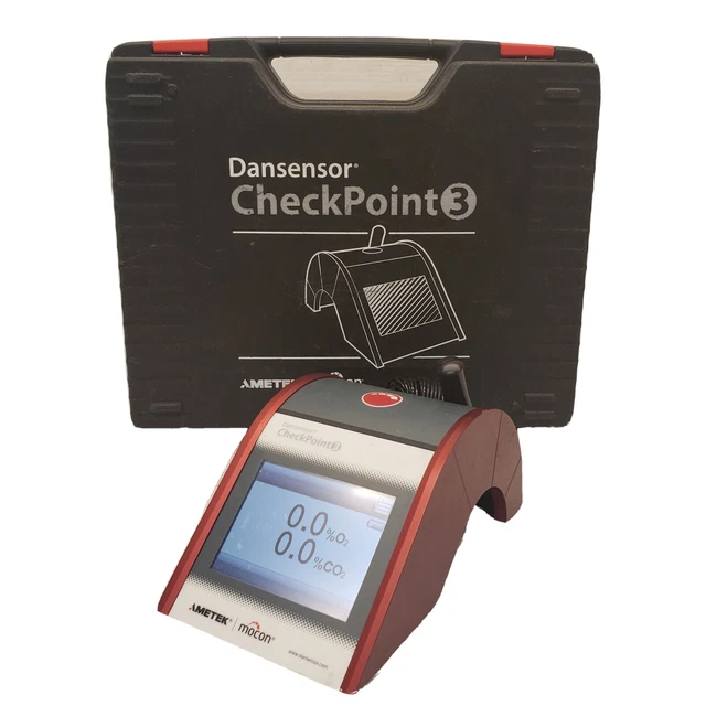 AMETEK MOCON DANSENSOR CheckPoint 3 O2/CO2 (S) - Portable Gas Analyzer ...
