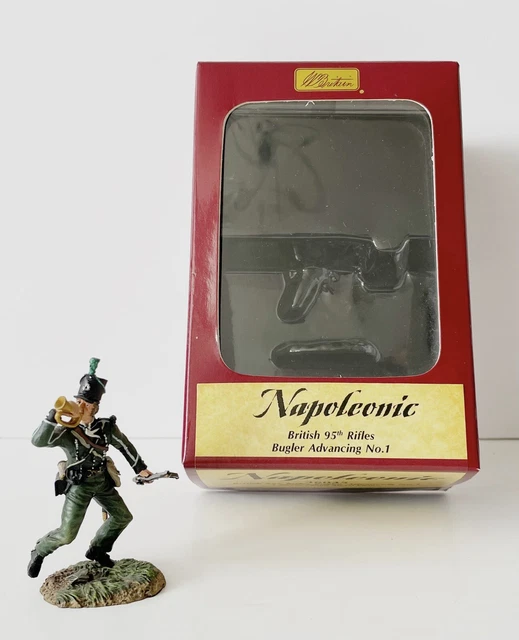 BRITAINS 36045 NAPOLEONIC British 95th Rifles Bugler Advancing No.1 £22 ...