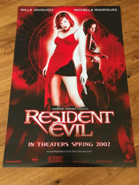 MOVIE POSTER RESIDENT Evil 430mm x 620mm (Bit bigger than A2) EUR 4,67 ...