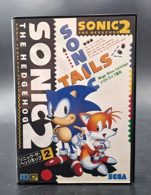 SONIC THE HEDGEHOG 2 Sega Megadrive Mega Drive - Complet CIB - NTSC-J ...