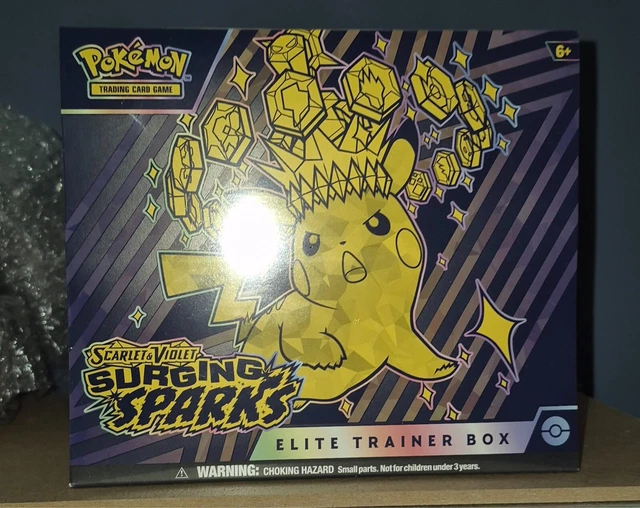 POKEMON TCG SURGING Sparks Elite Trainer Box ETB - Scarlet & Violet ...