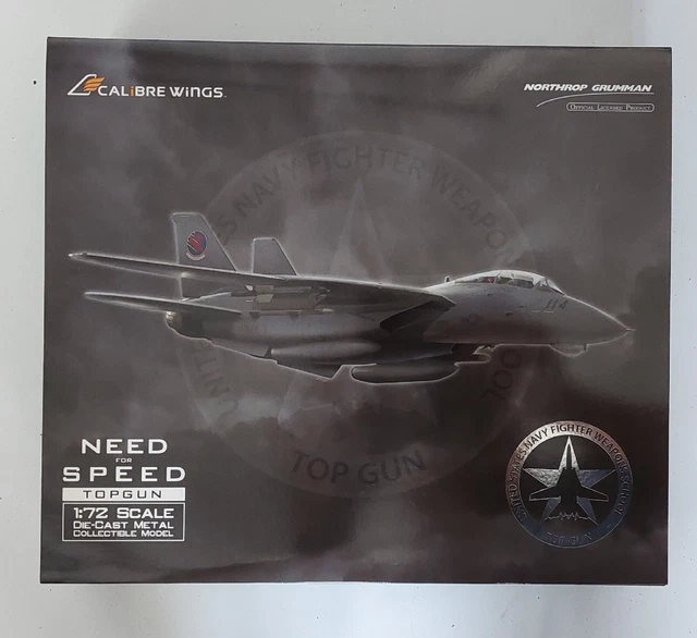 1/72 CALIBRE WINGS F-14A Tomcat Top Gun Need For Speed CBW72TP07 ...