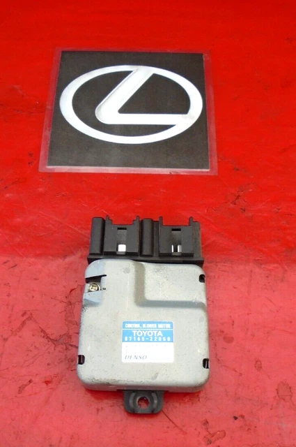01-05 LEXUS IS300 Ac A/C Hvac Blower Motor Control Resistor Module ...