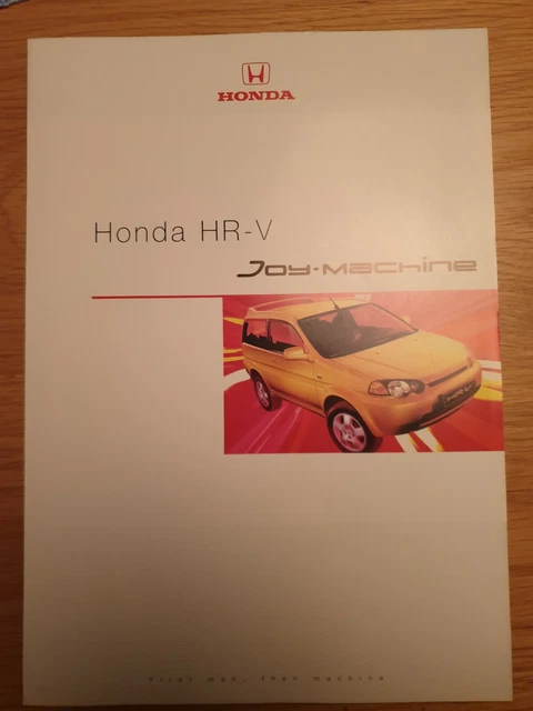 BROCHURE DEPLIANT CATALOGO Honda Hr-V Joy Machine Italiano 6 Pag 1999 ...
